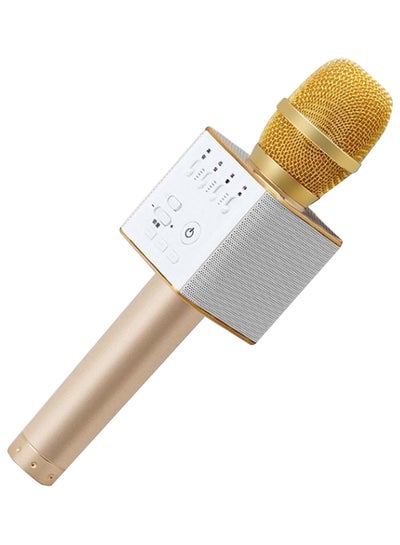 Q9 Portable Bluetooth Microphone XD55202 Gold/White price in Saudi ...