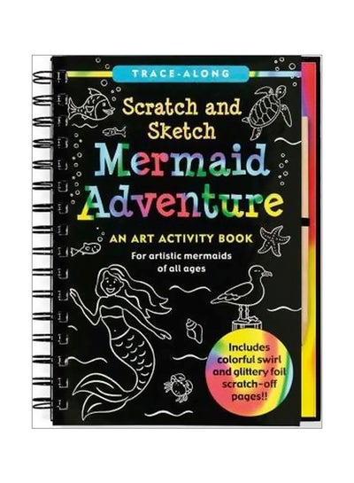 سعر Scratch And Sketch Mermaid Adventure: An Art Activity Book For ...