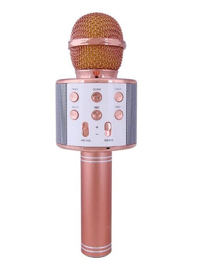 Bluetooth Wireless KTV Mini Karaoke Microphone NF06153041 Rose Gold ...