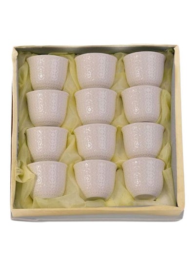 سعر 12-Piece Arabian Cawa Cups White فى السعودية | نون السعودية | كان بكام
