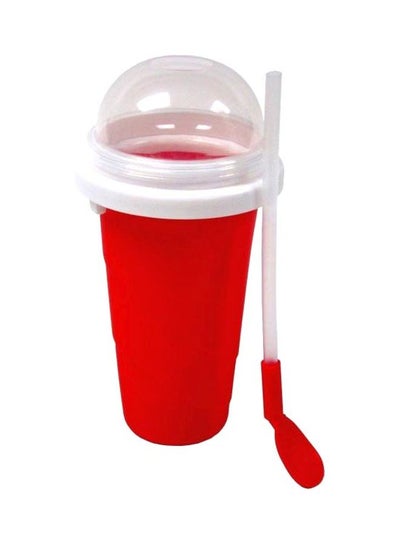 Squeezy Freezy Slushy Maker Red/White/Clear price in Egypt | Noon Egypt ...