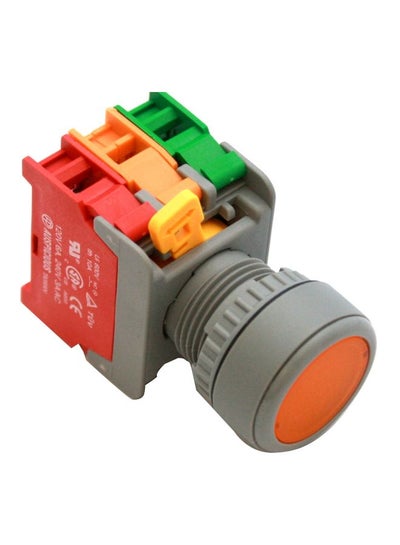 LED Illuminated Push Button Orange/Grey/Red 29x61x30millimeter price in ...