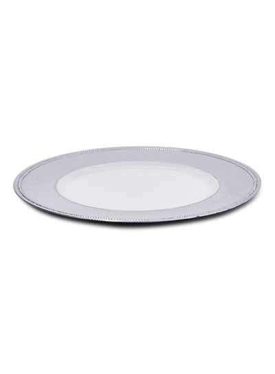 Dinner Plate Silver 30cm price in Saudi Arabia | Noon Saudi Arabia ...