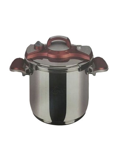 Stainless Steel Pressure Cooker Silver 10 liter price in Egypt | Noon ...