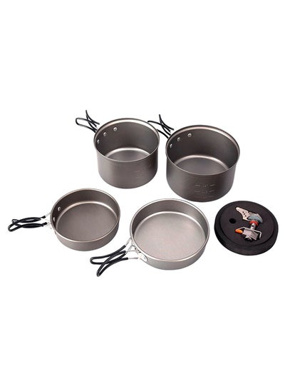 4-Piece Camping Solo Cookware Set With Lid price in UAE | Noon UAE ...