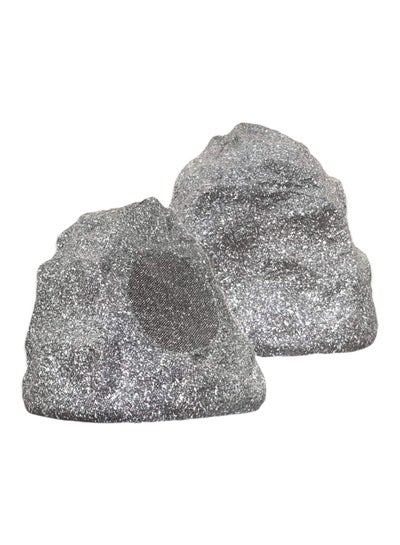 2-Piece Granite Rock Shaped Speaker Set Grey price in UAE | Noon UAE ...
