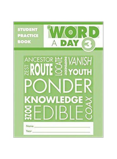 سعر A Word A Day, Grade 3 : Student Practice Book Set Paperback فى مصر ...