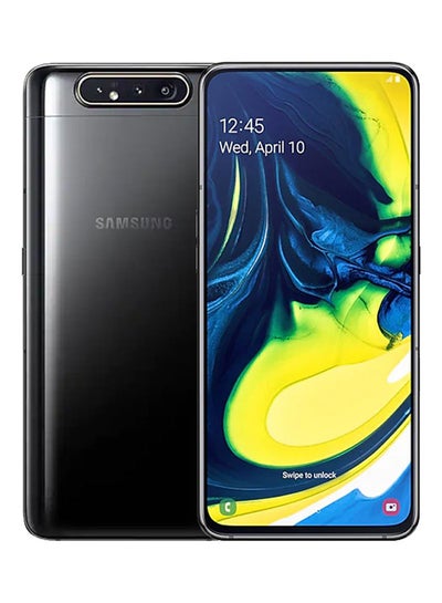 Galaxy A80 Dual SIM Phantom Black 128GB 8GB RAM 4G LTE - KSA Version ...