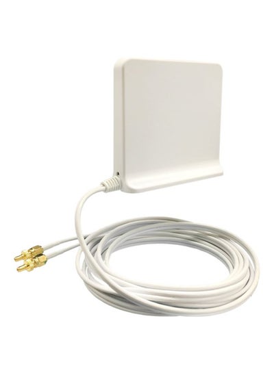 Signal Amplifier LTE Router Antenna With Cable White price in Saudi ...