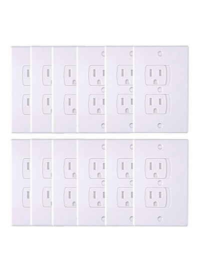 12-Piece Electric Socket Outlet Cover price in UAE | Noon UAE | kanbkam