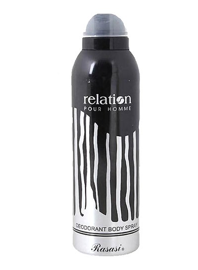 Relation Pour Homme Body Deodorant Spray 200ml price in UAE | Noon UAE ...