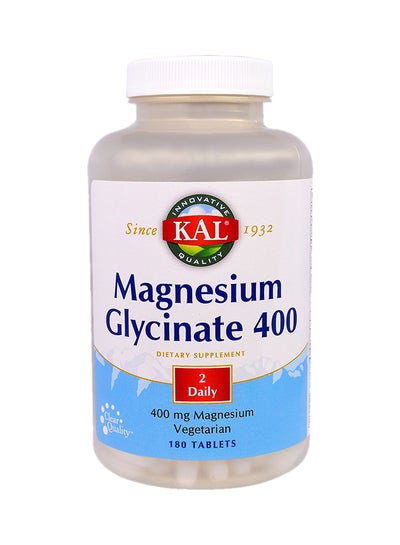 Magnesium Glycinate 400 Mg-180 Tablets price in Saudi Arabia | Noon ...