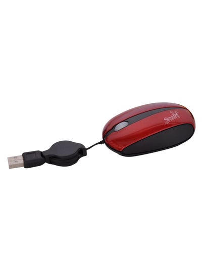 USB Port Laser Mouse For PC And Laptop Red/black price in Egypt | Noon ...