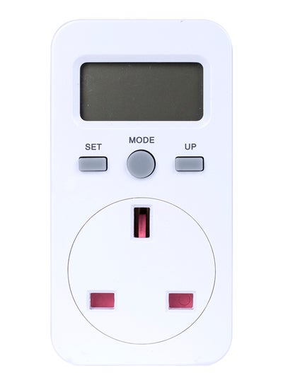 Digital Power Meter Plug-in Socket Electric Wattmeter White 10.40X6 ...
