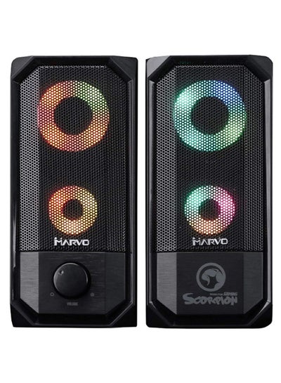 2-Piece Computer Speaker Set Black price in Saudi Arabia | Noon Saudi ...