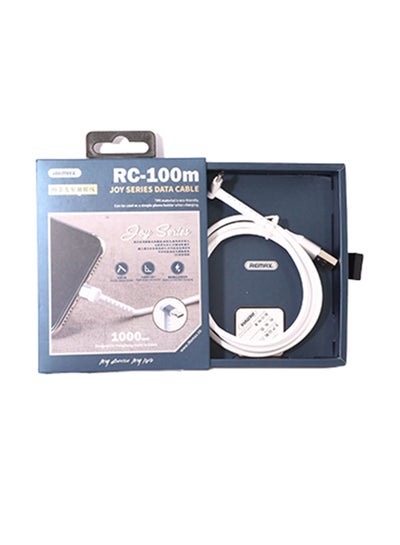 2.4A Joy series Data Cable for Micro RC-100m White price in UAE | Noon ...