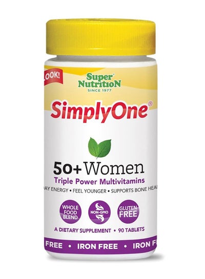Simply One Women Triple Power Multivitamins Dietary Supplement - 90 Tablets price in UAE | Noon ...