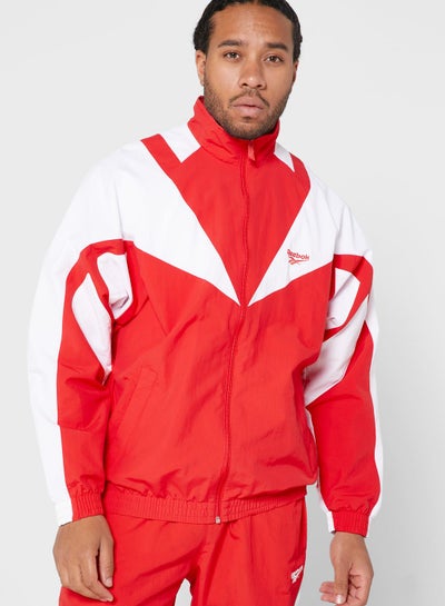 Classics International Twin Vector Track Jacket Red/White price in UAE ...