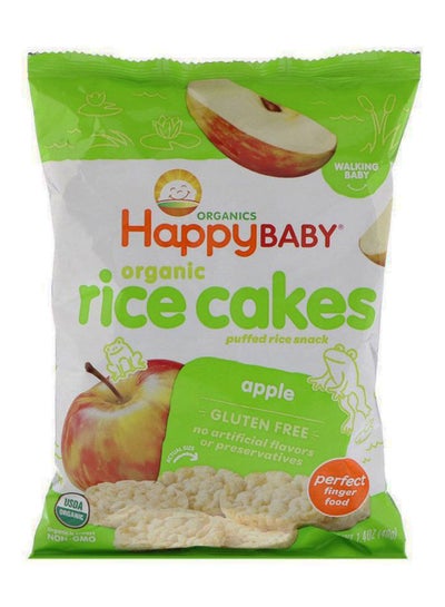 Apple Flavour Organic Rice Cakes Puffed Rice Snack, 40 Gram price in ...