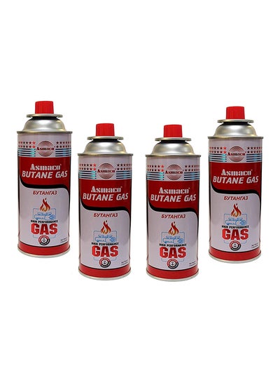 Pack Of 4 Butane Gas Cartridge 220g price in UAE | Noon UAE | kanbkam