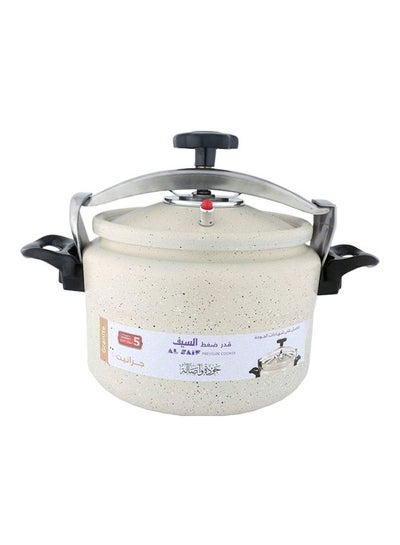 Al Saif Aluminium Granite Pressure Cooker Pearl White 20L price in ...