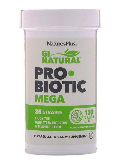 GI Natural Probiotic Mega Dietary Supplement - 30 Capsules price in UAE ...