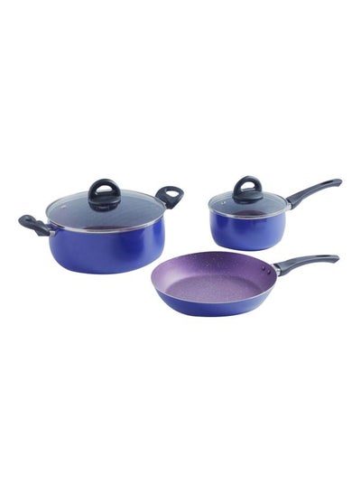 5-Piece Non-Stick Cookware Set Multicolor price in Saudi Arabia | Noon ...