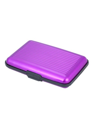 Hard Shell Credit Card Holder Purple/Black price in Egypt | Noon Egypt ...