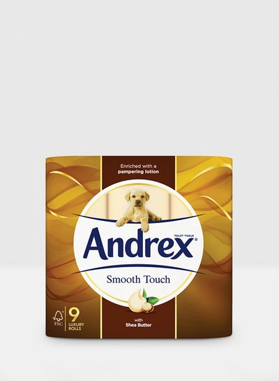 Smooth Touch With Shea Butter Toilet Roll White 9 Rolls price in UAE ...