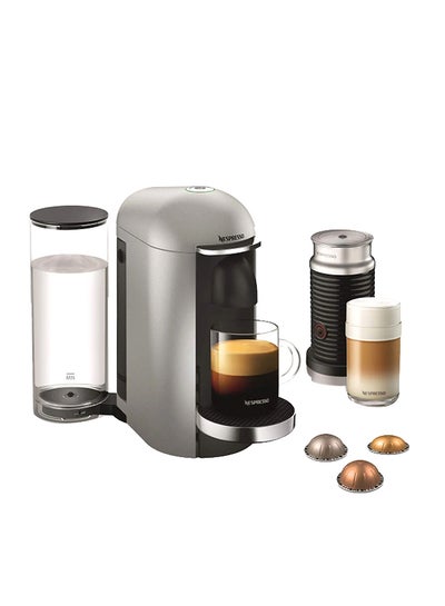 Verto Plus Deluxe Bundle Coffee Machine GCB2-BU-SI Silver/Clear/Black ...