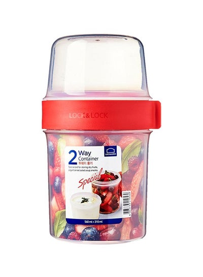 سعر 2 Way Container (560ml+310ml) Clear فى مصر | نون مصر | كان بكام