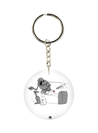 Double Sided Cartoon Printed Keychain price in UAE | Noon UAE | kanbkam