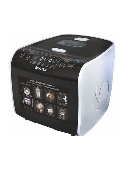 Smart Chef Electric Rice Cooker 5L 5 L 1700 W VT-4209 BW-I Black/White ...