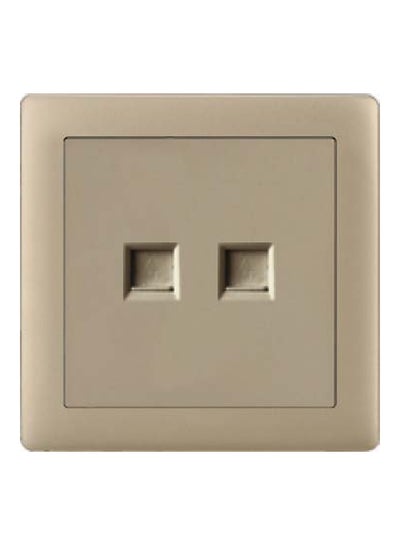 V1 G Series Telephone And Data Socket Gold 3inch price in UAE | Noon ...