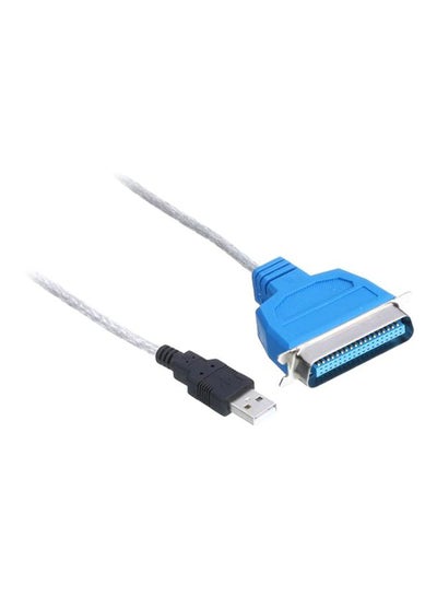 USB To Serial Printer Cable Blue/White/Black price in Egypt | Noon ...
