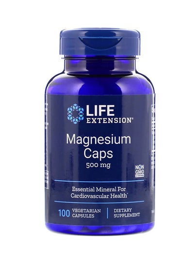 Magnesium Caps 500 Mg-100 Vegetarian Capsules price in Saudi Arabia ...