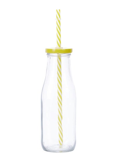 Myra Bottle With Straw Yellow/Clear price in UAE | Noon UAE | kanbkam