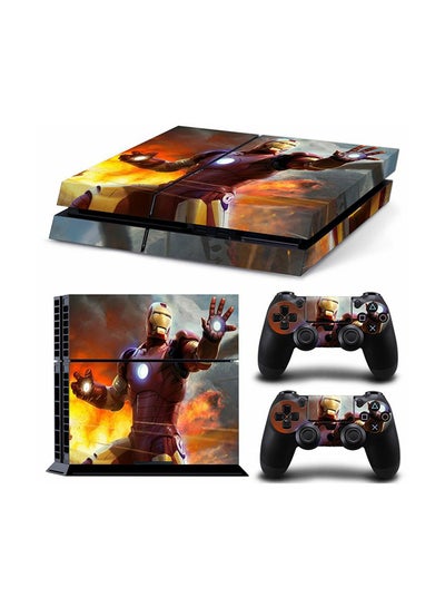 سعر 3-Piece Iron Man Console And Controller Sticker Set For PlayStation ...