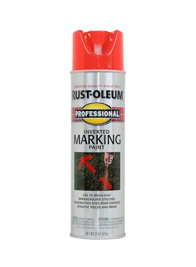 Professional Inverted Marking Paint Spray Red 425g price in UAE | Noon ...