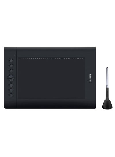 USB Graphics Drawing Tablet With Pen Black price in Saudi Arabia | Noon ...