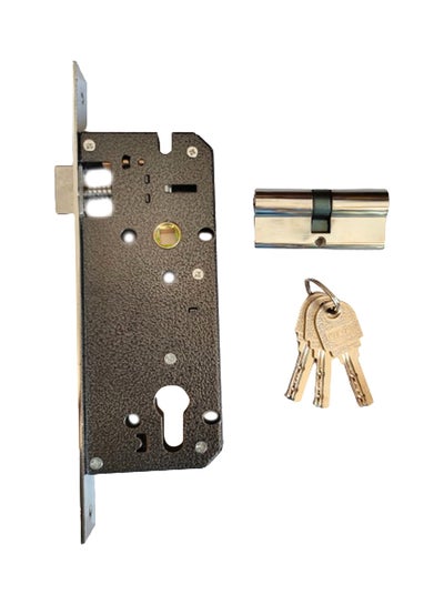 Door Lock Body With Cylinder Gold 7x17cm price in Egypt | Noon Egypt ...