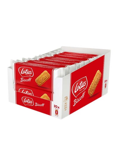 Biscoff Twinpack Biscuits 25g Pack of 20 price in UAE | Noon UAE | kanbkam