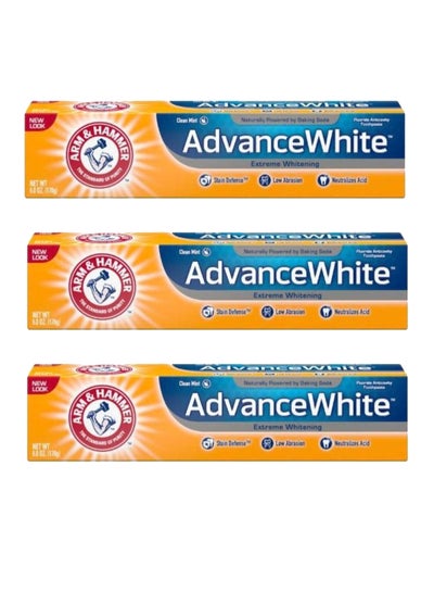 Pack Of 3 Advance Extreme White Toothpaste 3 x 6ounce price in Saudi ...