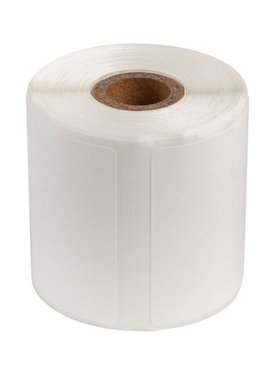 Self-Adhesive Thermal Printer Paper Roll 4x3cm White price in UAE ...