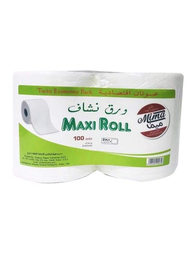 2-Piece Maxi Roll White 100meter price in UAE | Noon UAE | kanbkam