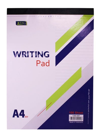 A4 Writing Pad White/Green/Blue price in Saudi Arabia | Noon Saudi ...