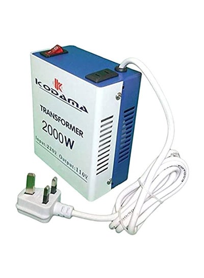 Transformer With UK Plug White/Blue price in UAE | Noon UAE | kanbkam
