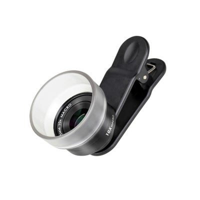 Professional HD 25mm 10x Macro Lens Black price in Saudi Arabia | Noon ...