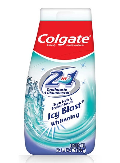Icy Blast 2 In 1 Toothpaste And Mouthwash 130grams price in UAE | Noon ...