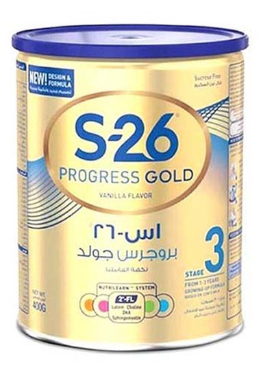 S-26 Progress Gold Stage 3 Growing-Up Formula Vanilla 400g price in UAE | Noon UAE | kanbkam